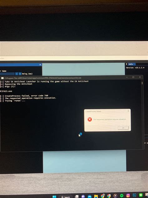 createprocess failed · issue 120 · xaranaktu fifa 23 live editor · github