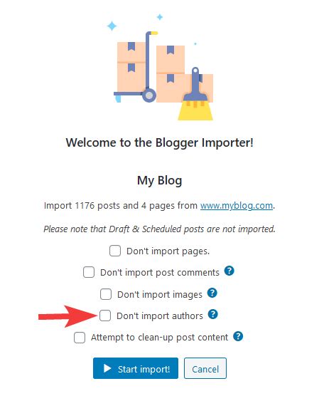 Blogger Importer Extended Faq Pipdig Support