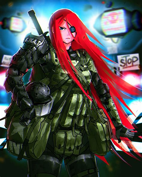 Rives Alexis Redhead Soldier Digital Art Wallpapers Hd Desktop And Mobile Backgrounds