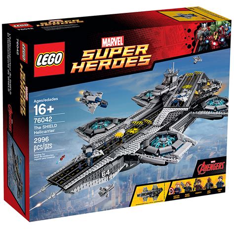 Lego Super Heroes Shield Helicarrier Set 76042 Geekalerts