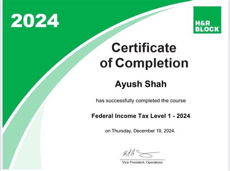 Ayush Shah On Linkedin Professionaldevelopment Taxeducation Hrblock