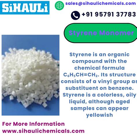 Styrene Monomer Liquid At Rs 690 Kg In Vasai Virar Id 2854984373355