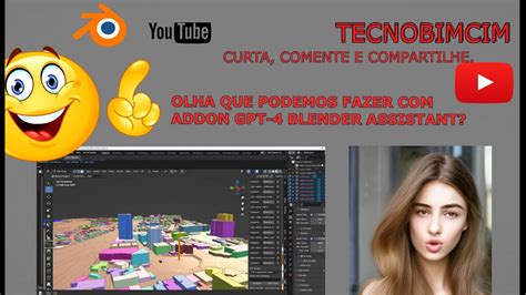 Chatgpt Para O Blender Addon Gpt 4 Blender Assistan Youtube