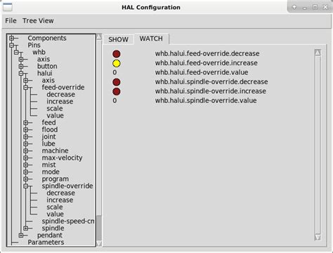 XHC WHB04B 4 Whb Halui Feed Override Value Dont Change LinuxCNC