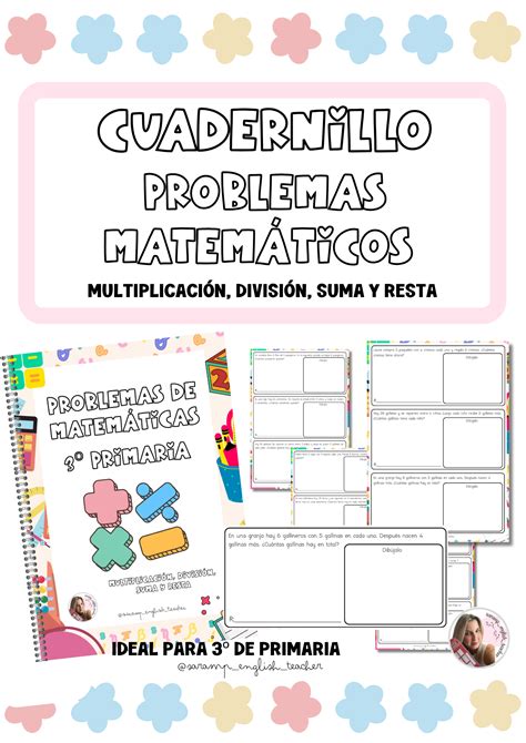 Cuadernillo Problemas De MatemÁticas Material De La Siguiente