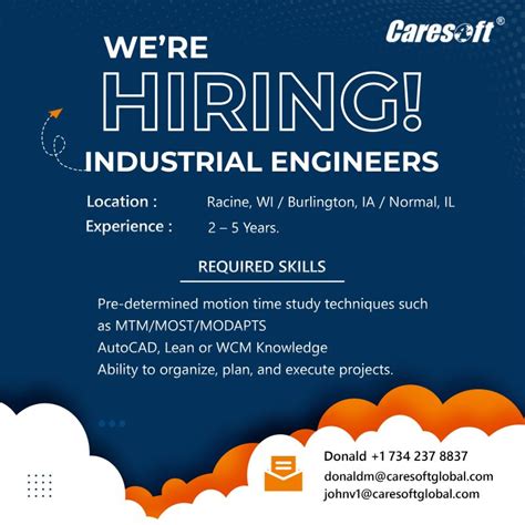Team Hr Caresoft On Linkedin Industrialengineer Industrialengineering Autocad Mtm Most