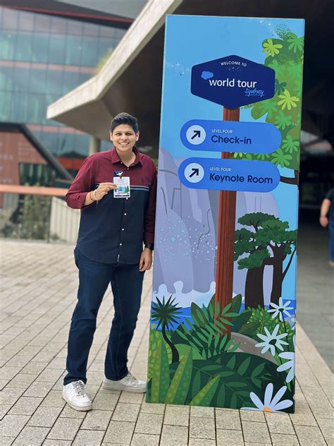 Sanjeet Mahajan On Linkedin Salesforceworldtour Salesforceworldtoursydney Salesforceohana…