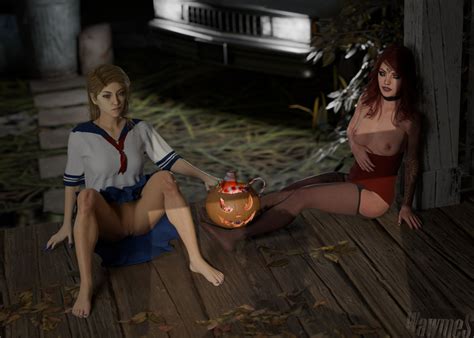 Rule 34 3d Blender Breasts Dbd Dead By Daylight Halloween Theme