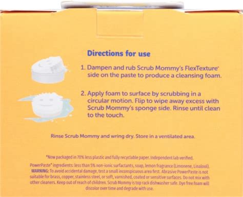 Scrub Daddy Power Paste™ Scrub Mommy® Powerful Natural Cleaner 1 Ct Frys Food Stores