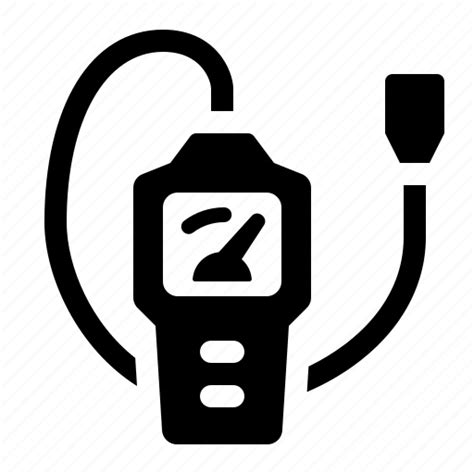 Gas Detector Leak Radiation Safety Sensor Icon Download On Iconfinder