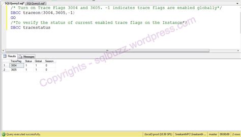 Diagnosing Database Restores Trace Flag 3004 Mssqltrek