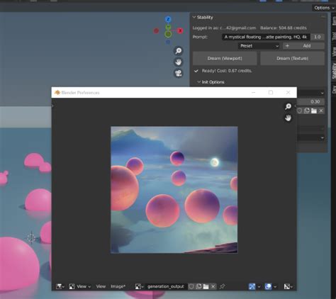Blender Stability AI插件 BimAnt