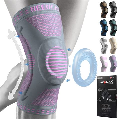 Neenca Professional Knee Brace Compression Knee Sleeve With Patella Gel