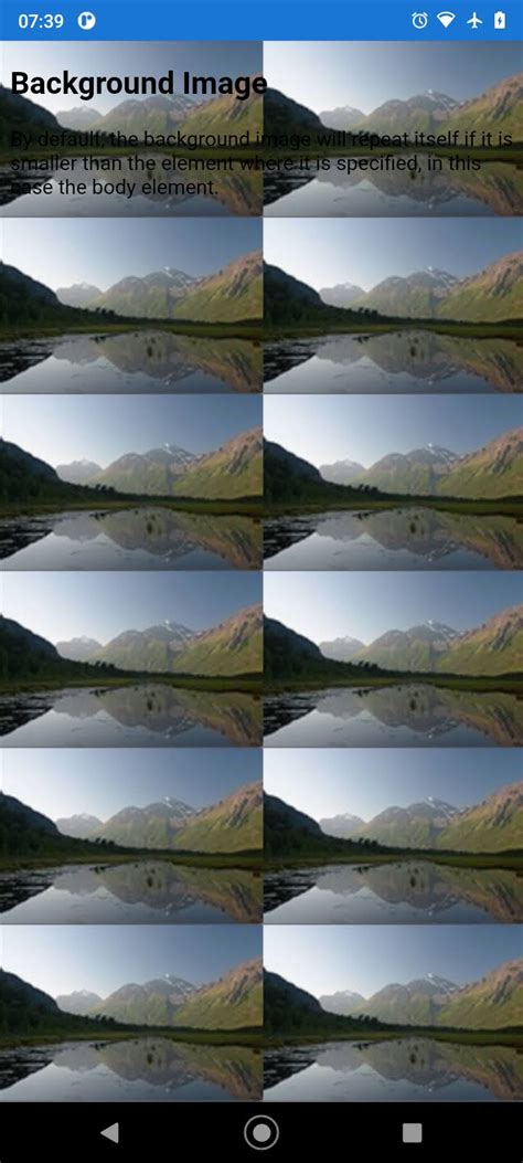 MAUI WebView Is Not Displaying Body Background Image Issue Dotnet Maui GitHub