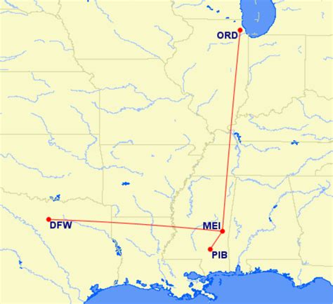 Us Airways Hub Cities Map