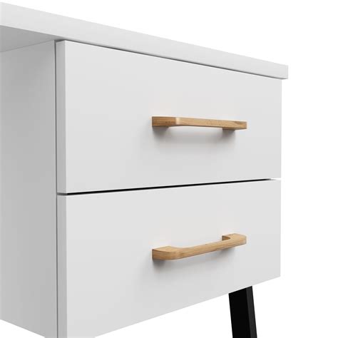 Письменный стол Кассия 1 4 Чёрный белый купить в Москве — цена от производителя 19 845 ₽ в