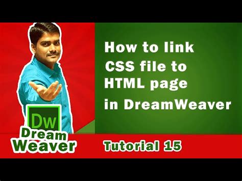 Dreamweaver Css To Html Link