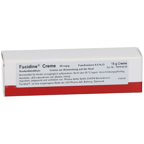 Fucidine Creme 15 G Mit Dem E Rezept Kaufen Shop Apotheke