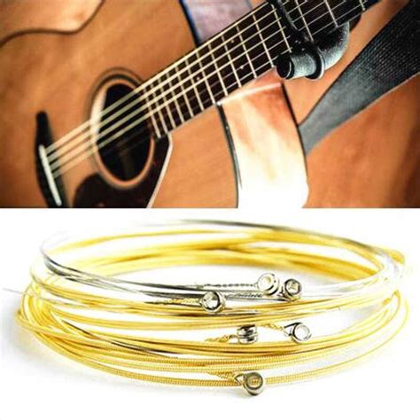 6pcsset Acoustic Brass Guitar Strings Brass Strin Grandado
