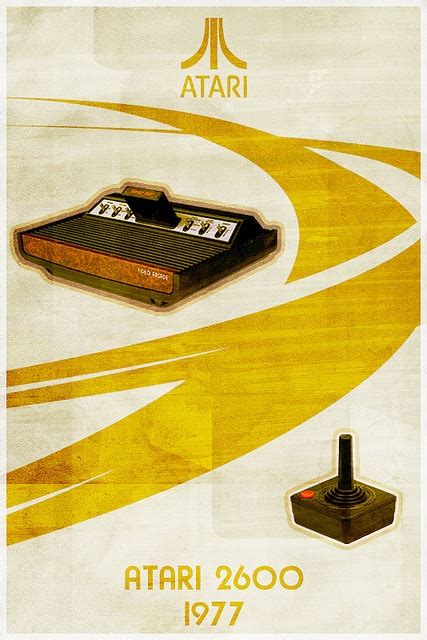Atari 2600 Retro Poster Retro Poster Retro Gadgets Vintage Video