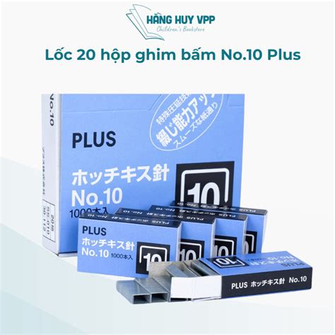 Lốc 20 Hộp Bé Ghim Bấmđạn Ghim No10 Plus Shopee Việt Nam