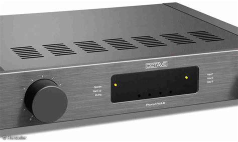 Octave Phono Module Main Unit Black Heavenaudiogr