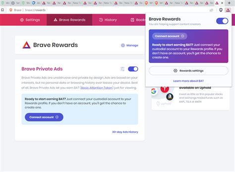 Update Hyperlink Color In Braverewards Page · Issue 27546 · Brave