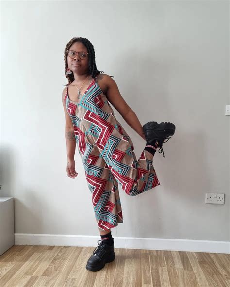 African Print Tiffany Jumpsuit Pattern By Mimi G Style Rsewing