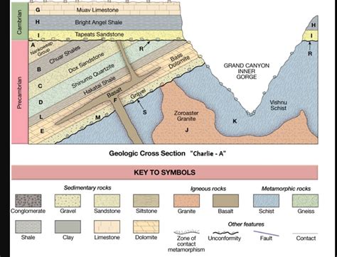 Solved Interpreting A Geologic Cross Section 2name The