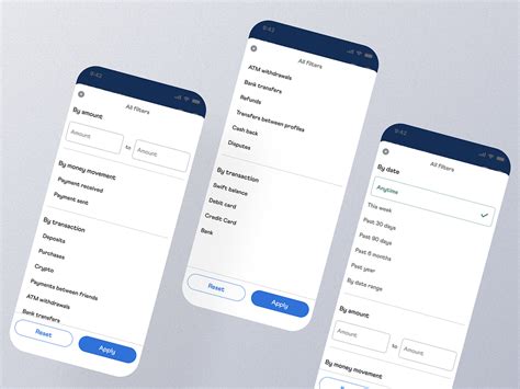 filter ui designs themes templates and downloadable graphic elements
