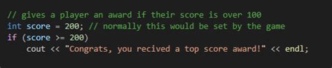 c if and switch statements cecgameprogramming
