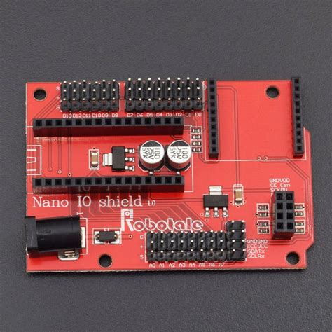 Nano 328p Io Shield Expansion Board For Arduino Rees52
