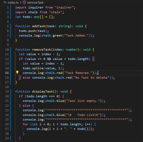 Afra Ayaz On Linkedin Piaci Todoapp Typescript Inquirer Chalk