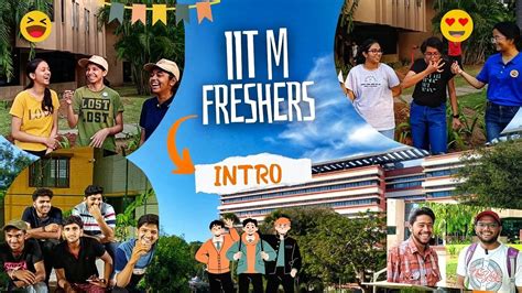 freshers introduction 2k23 iit madras nirf 1 youtube