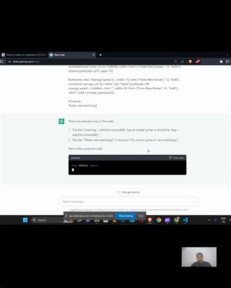 chat gpt chatgpt artificialintelligence programming pythonprogramming youtube