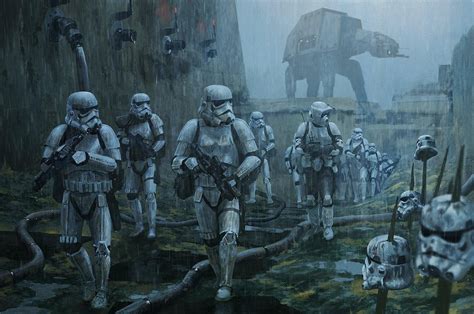 Morelife In The Imperial Army Art By Edouard Groult Rstarwars