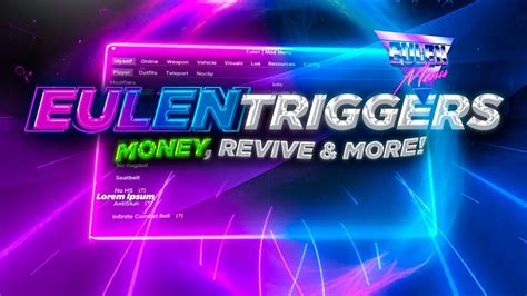 Eulen How To Find And Use Triggers Money Revive And More Paid Fivem Lua Executor