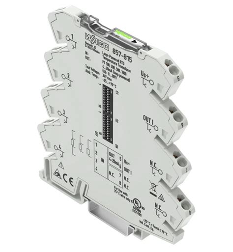 857 815 JUMPFLEX Signal Conditioner Temperature Loop Powered RTD