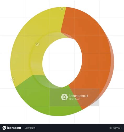 Ring Chart 3d Icon Download In Png Obj Or Blend Format