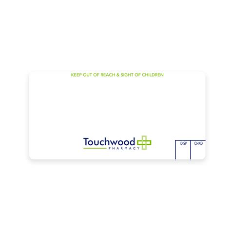 Touchwood Group Dispensing Labels Emt Healthcare