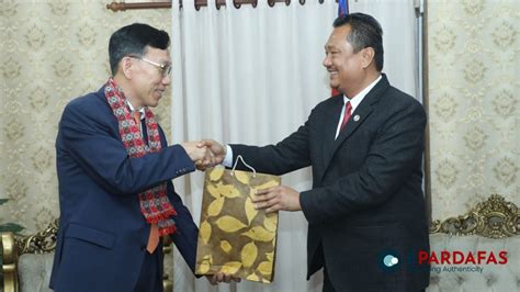 Rok Ambassador Calls On Minister Modi
