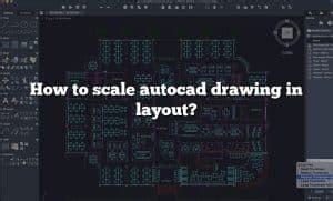 How To Scale Autocad Drawing In Layout