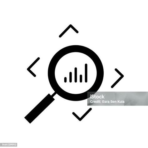 데이터 분석 솔리드 플랫 아이콘입니다 아이콘은 웹 페이지 모바일 앱 Ui Ux 및 Gui 디자인에 적합합니다 계획에 대한 스톡