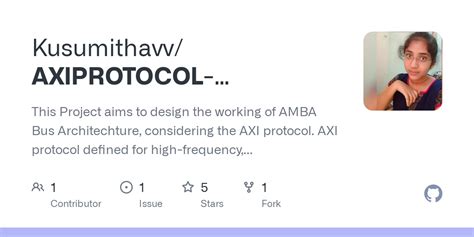 GitHub Kusumithavv AXIPROTOCOL THROUGH FIFO This Project Aims To Design The Working Of AMBA