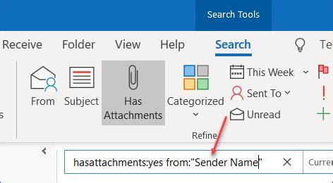 How To Search Emails With Attachment In Outlook ExcelNotes