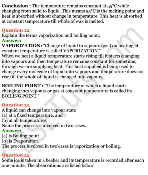 Selina Concise Physics Class 8 Icse Solutions Chapter 1 Matter Cbse Tuts