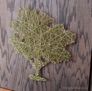DIY Tree String Art Erin Spain