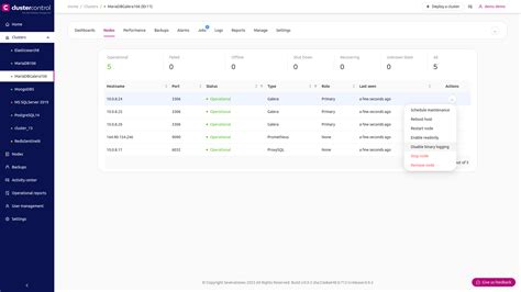 Multi Cloud Full Database Cluster Failover Options For Mariadb Cluster