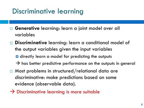 Ppt Discriminative Learning For Markov Logic Networks Powerpoint Presentation Id265148