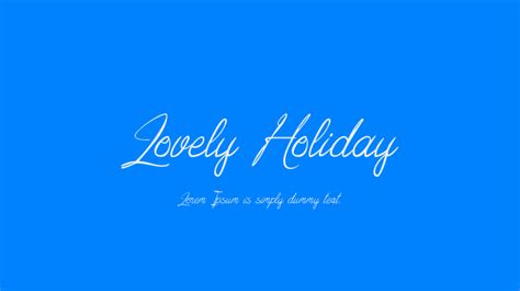 Lovely Holiday Font Download Free For Desktop Webfont